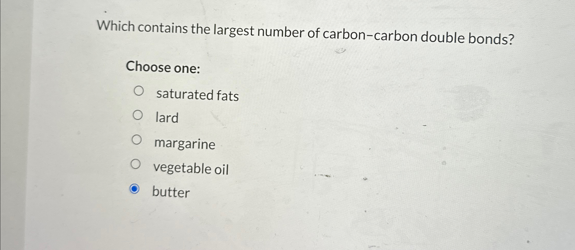 Solved Which contains the largest number of carbon-carbon | Chegg.com