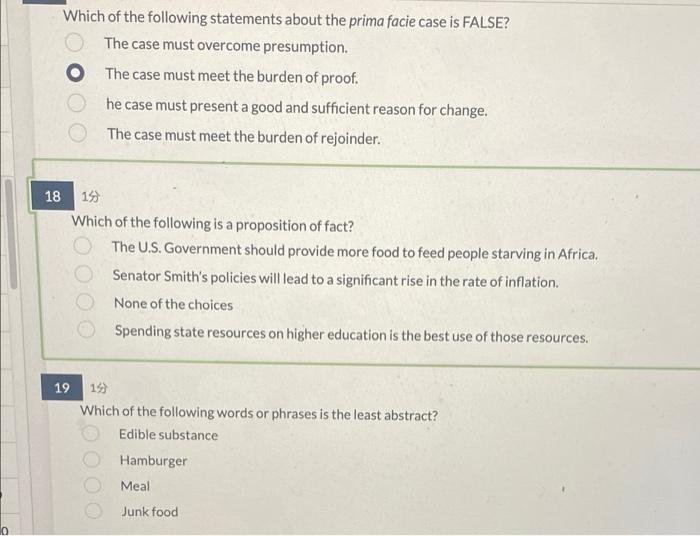 Which of the following statements about the prima | Chegg.com