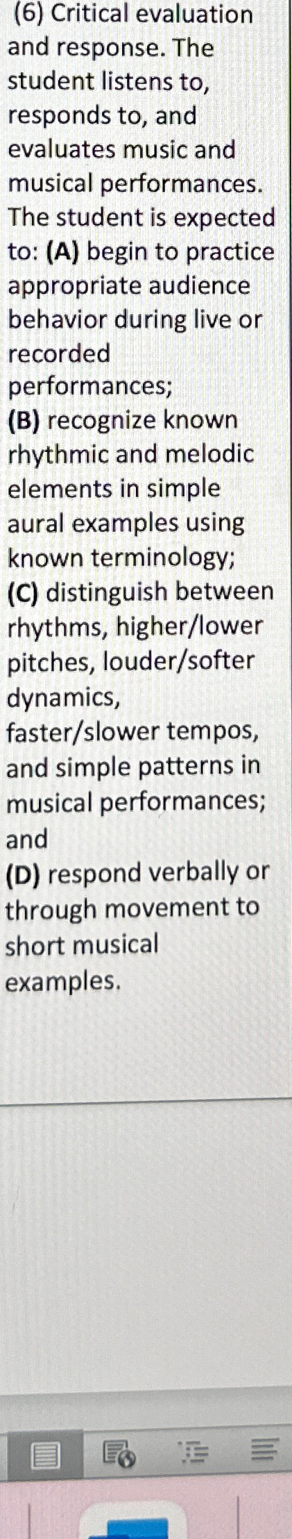 Solved (6) ﻿Critical evaluation and response. The student | Chegg.com