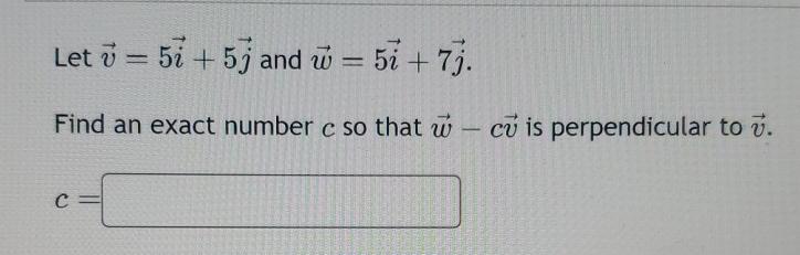 Solved Let vec(v)=5vec(i)+5vec(j) ﻿and | Chegg.com