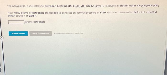 Solved The nonvolatile, nonelectrolyte aspirin, CoH904 | Chegg.com