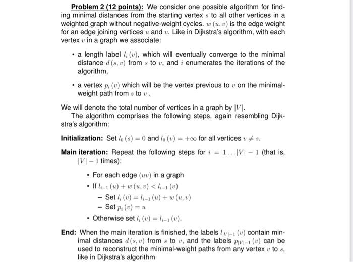 Solved Problem 2 12 Points We Consider One Possible 2368