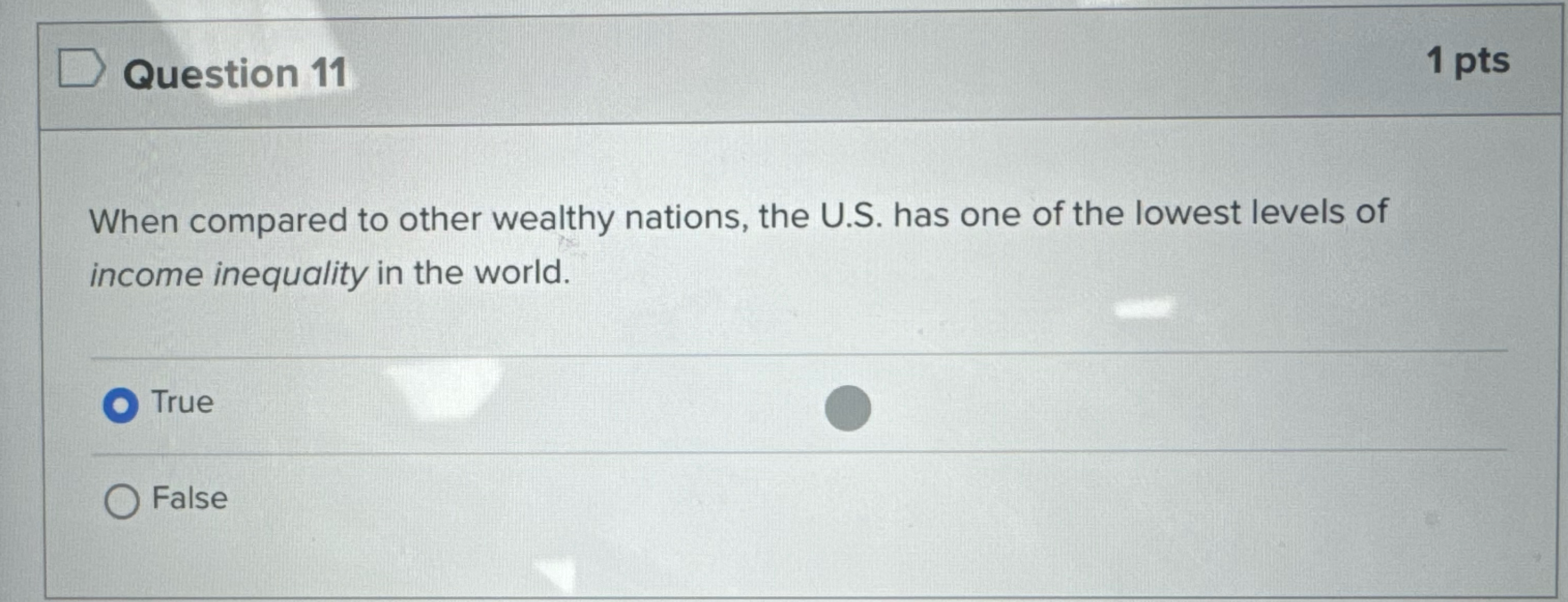 Solved Question 111 ﻿ptsWhen compared to other wealthy | Chegg.com