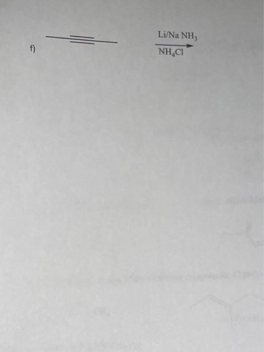 Solved 9 Complete Following Reactions Write All Possible