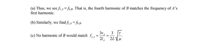 Solved •46 String A is stretched between two clamps | Chegg.com