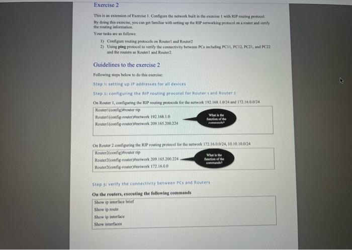 Solved Exercise 3 This exercise is an extension of exercise | Chegg.com Solved Exercise 3 This exercise is an extension of exercise | Chegg.com