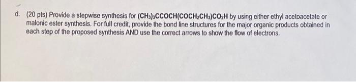 Provide a stepwise synthesis for | Chegg.com