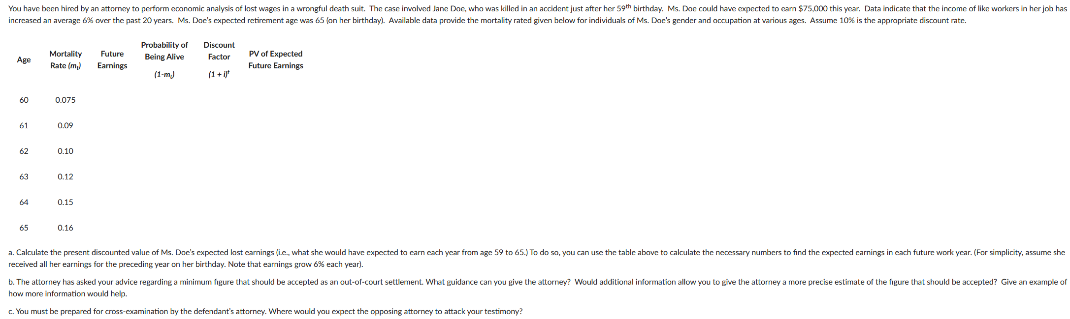 Solved received all her earnings for the preceding year on | Chegg.com