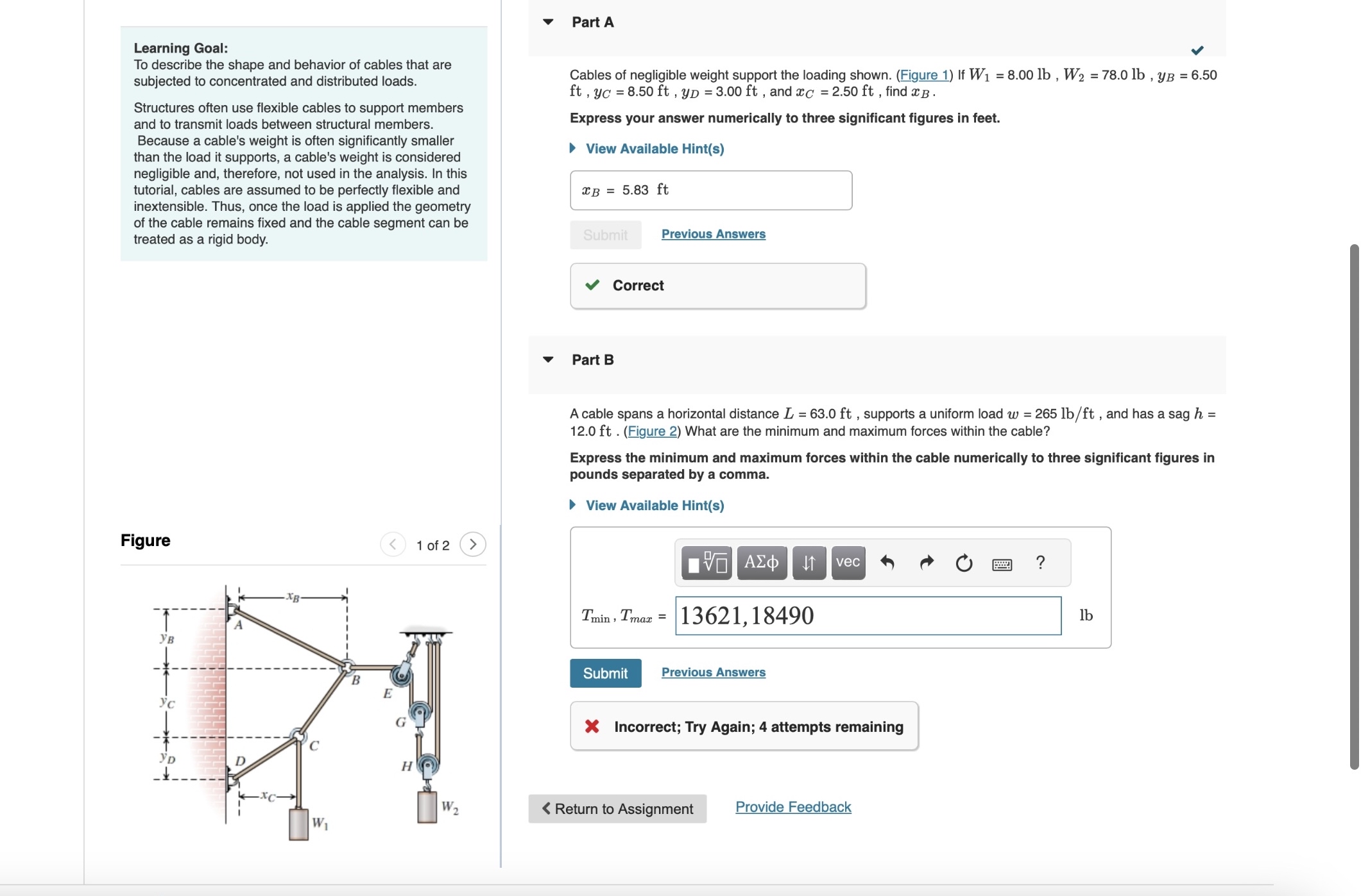 Solved Please help part B !!! ﻿Answer it correctly | Chegg.com