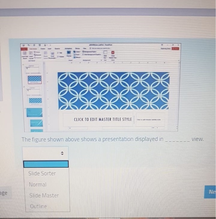 Solved om CLICK TO EDIT MASTER TITLE STYLE The figure shown | Chegg.com