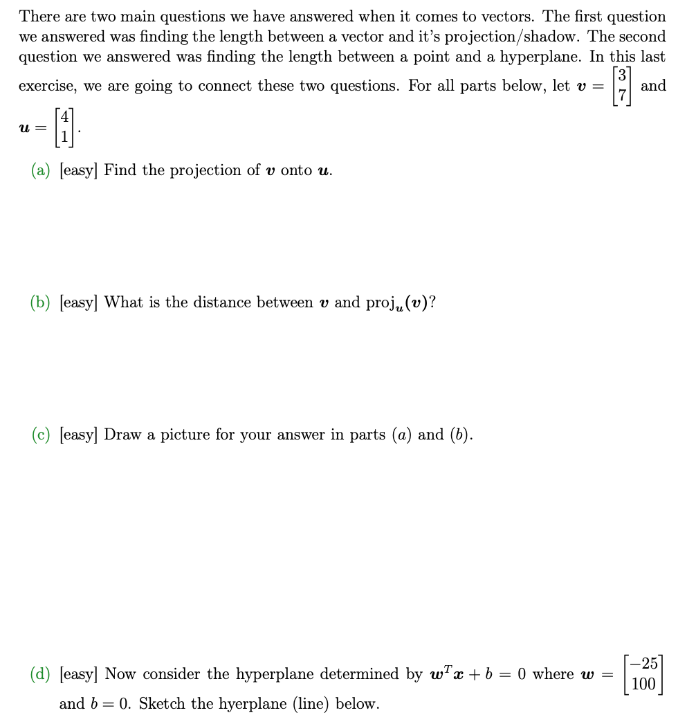 Solved There are two main questions we ﻿have answered when | Chegg.com