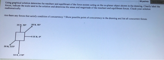 Solved 20 points Using graphical solution determine the | Chegg.com