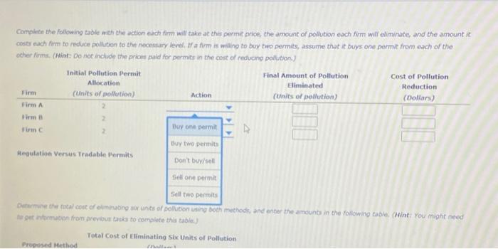 Solved 5. Correcting for negative externalities - Regulation | Chegg.com