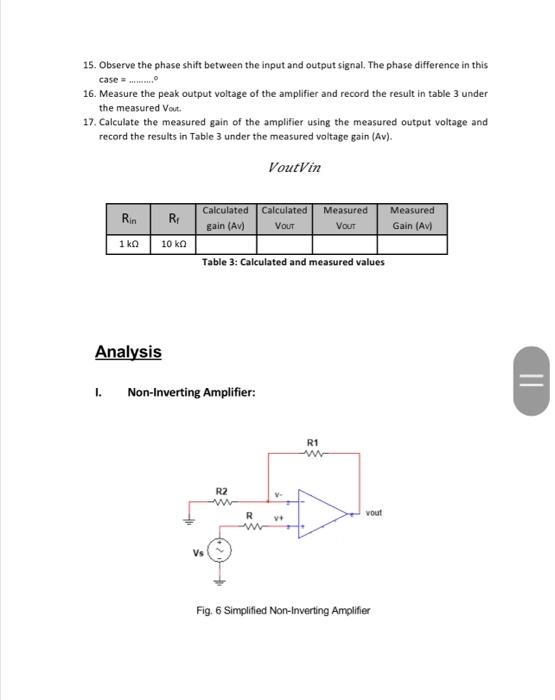 Solved EGR 271 Lab 5: Operational-Amplifier (Op-Amp) | Chegg.com