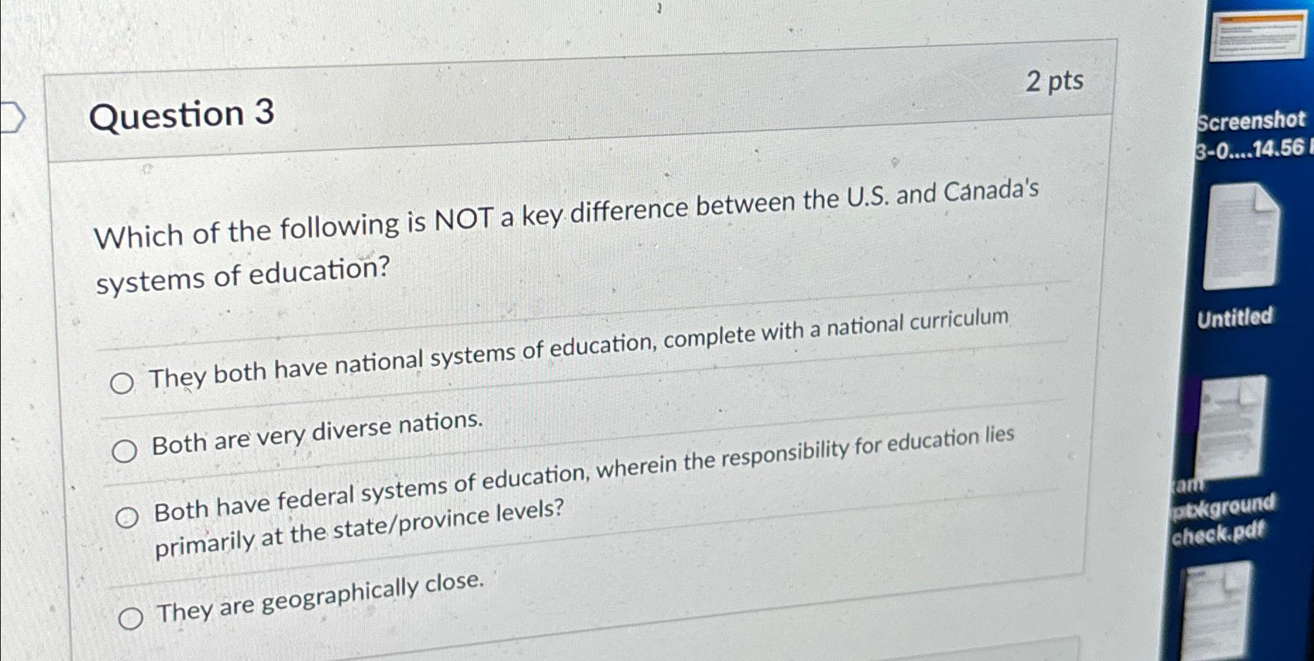 Solved Question 32 ﻿ptsWhich of the following is NOT a key | Chegg.com