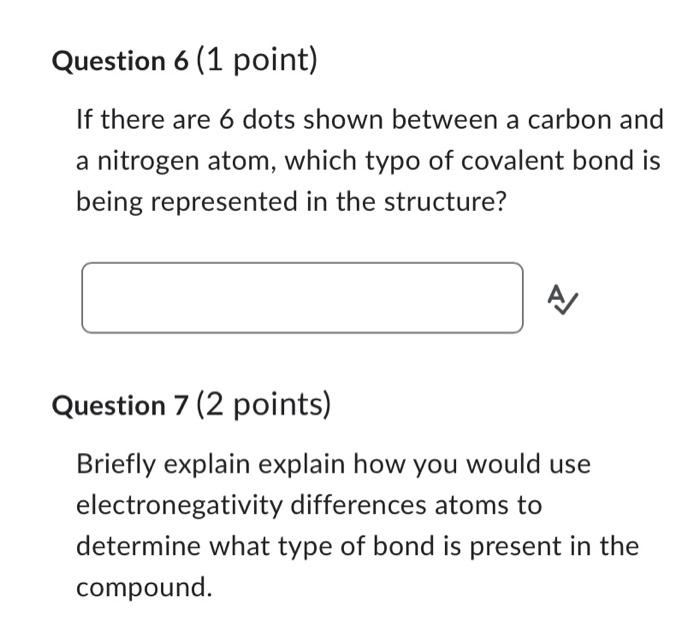 Solved Question 6 (1 point) If there are 6 dots shown | Chegg.com