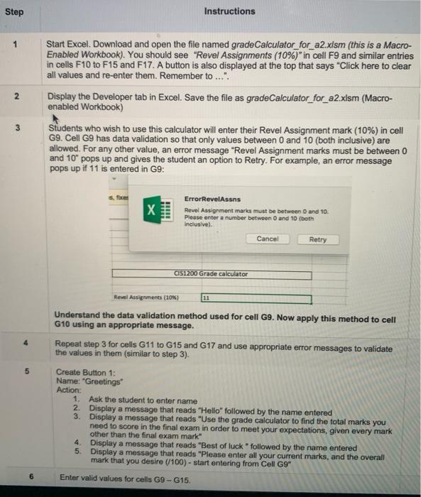 Solved 7 Create Button 2: Name: "Find Current Total" Action: | Chegg.com