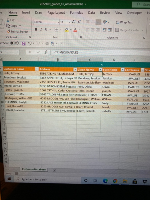 Solved Grader - Instructions Ex 2016 Pro | Chegg.com