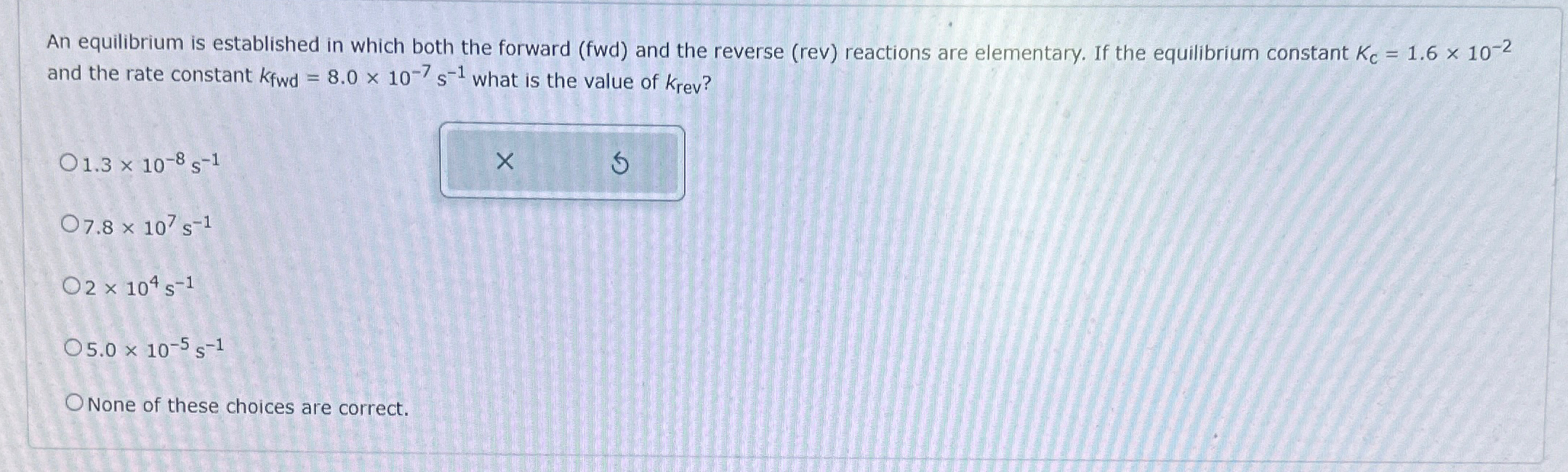 Solved An equilibrium is established in which both the | Chegg.com