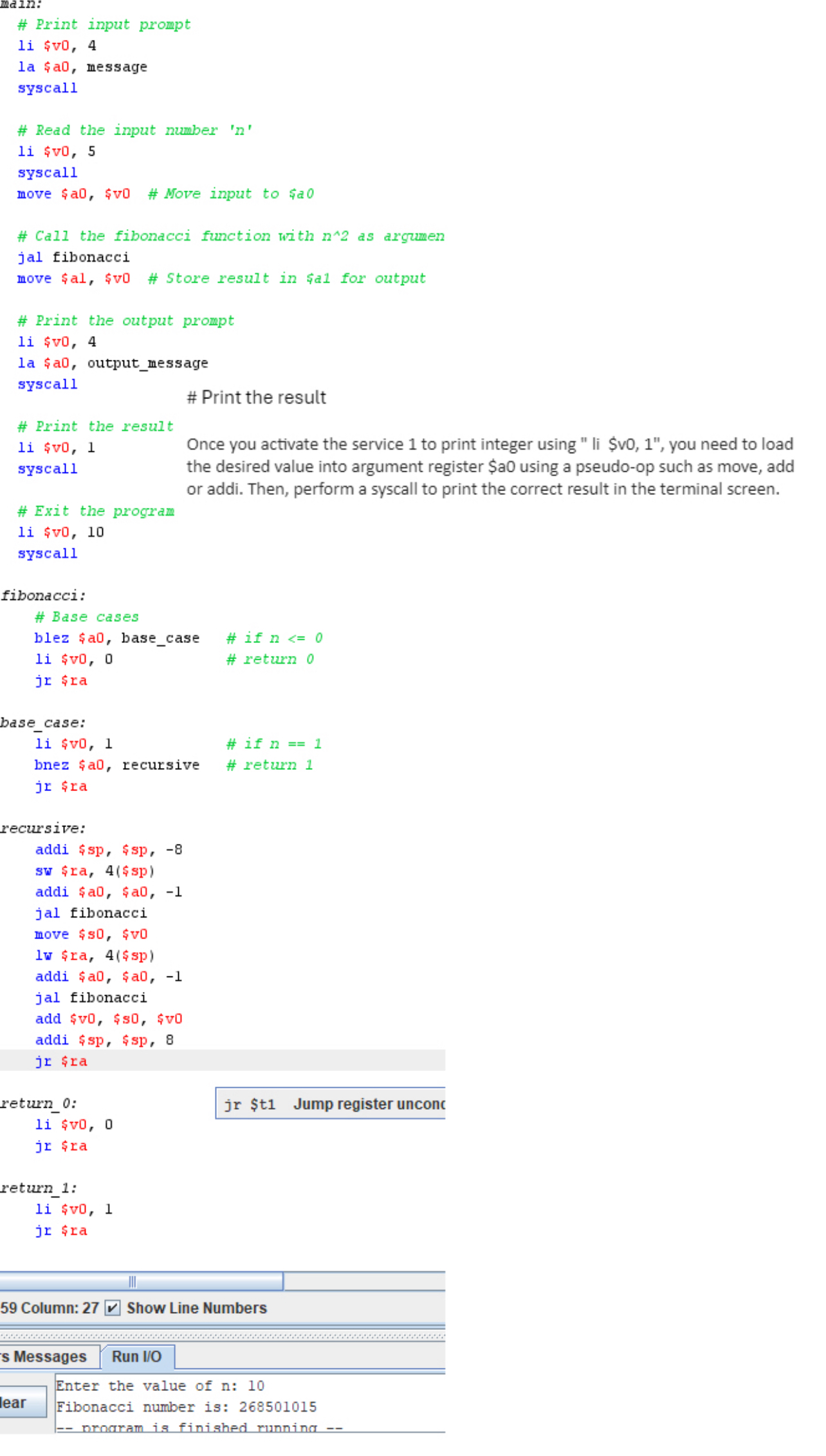 Solved How can i make this change using MIPS assembly? The | Chegg.com Solved How can i make this change using MIPS assembly? The | Chegg.com