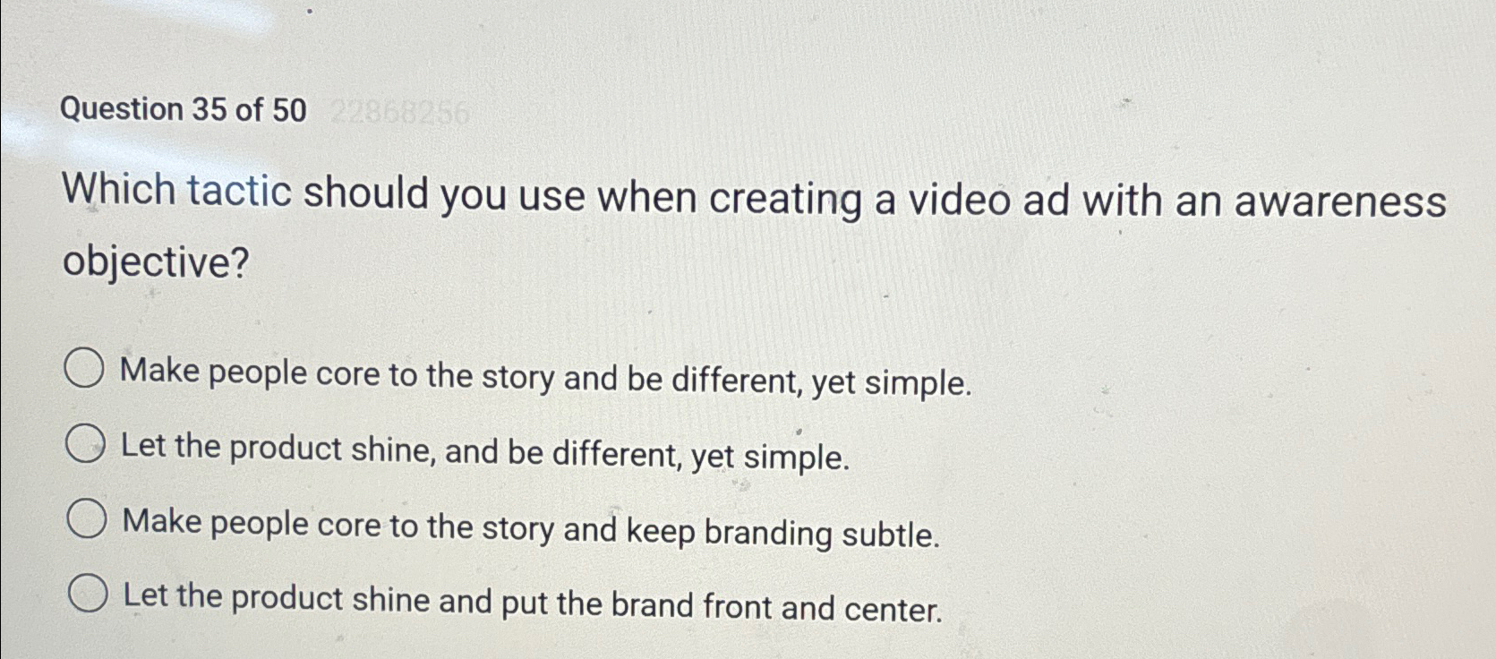 Solved Question 35 ﻿of 50Which tactic should you use when | Chegg.com