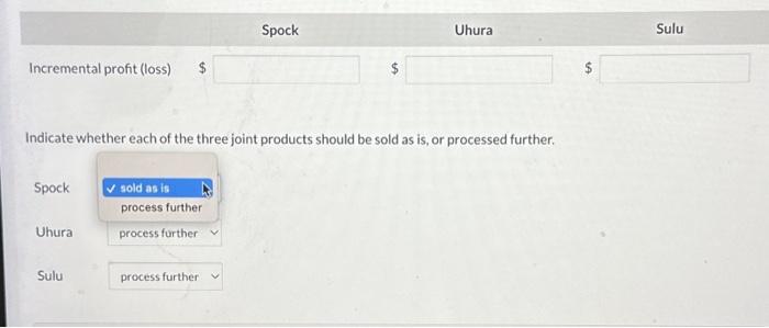 Solved Kirk Minerals processes materials extracted from | Chegg.com
