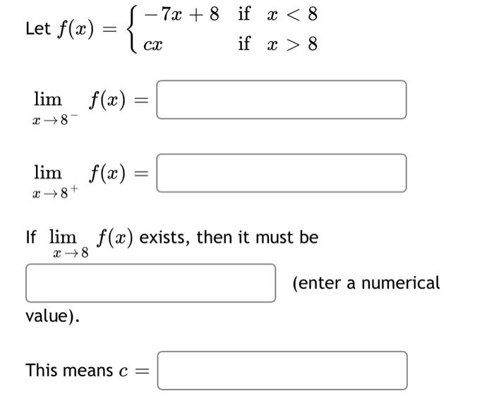 Solved Hello, I really need help solving these calculus | Chegg.com