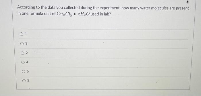 Solved according to the data collected during the | Chegg.com