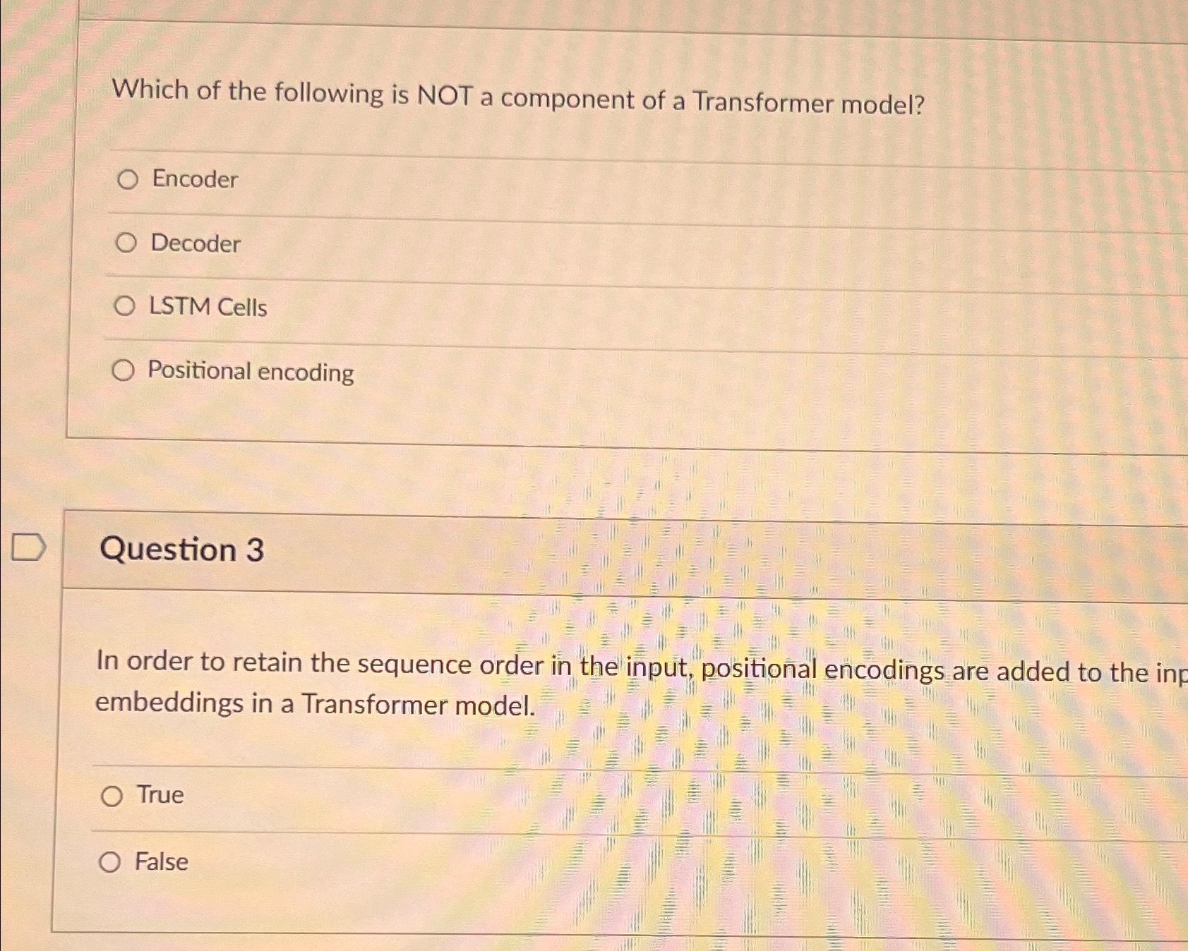 Solved Which of the following is NOT a component of a | Chegg.com