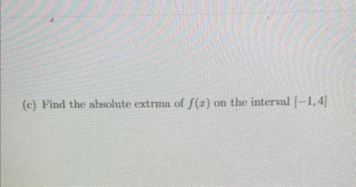 Solved 1. Let f(x)=2x3−9x2 (a) Find all critical points for | Chegg.com