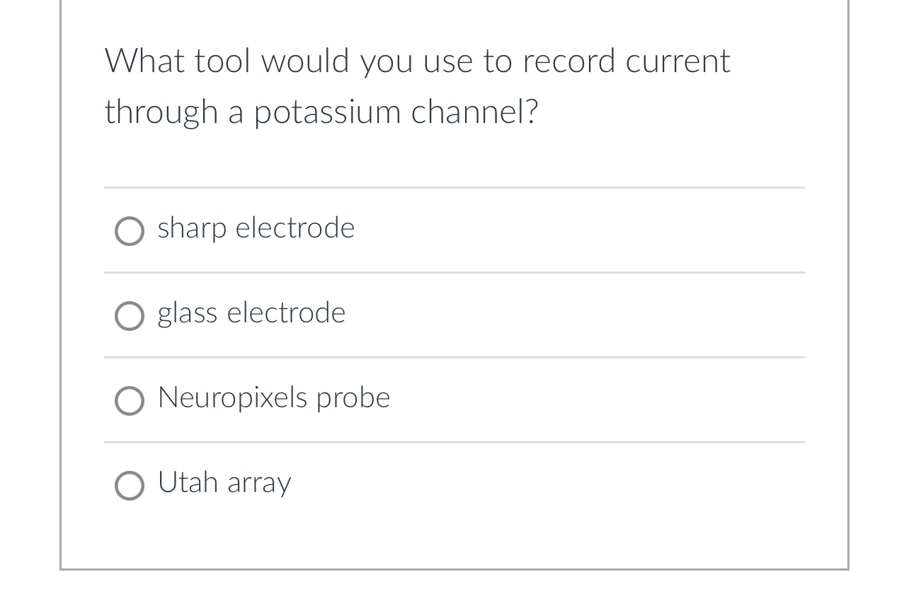 What tool would you use to record current through a | Chegg.com