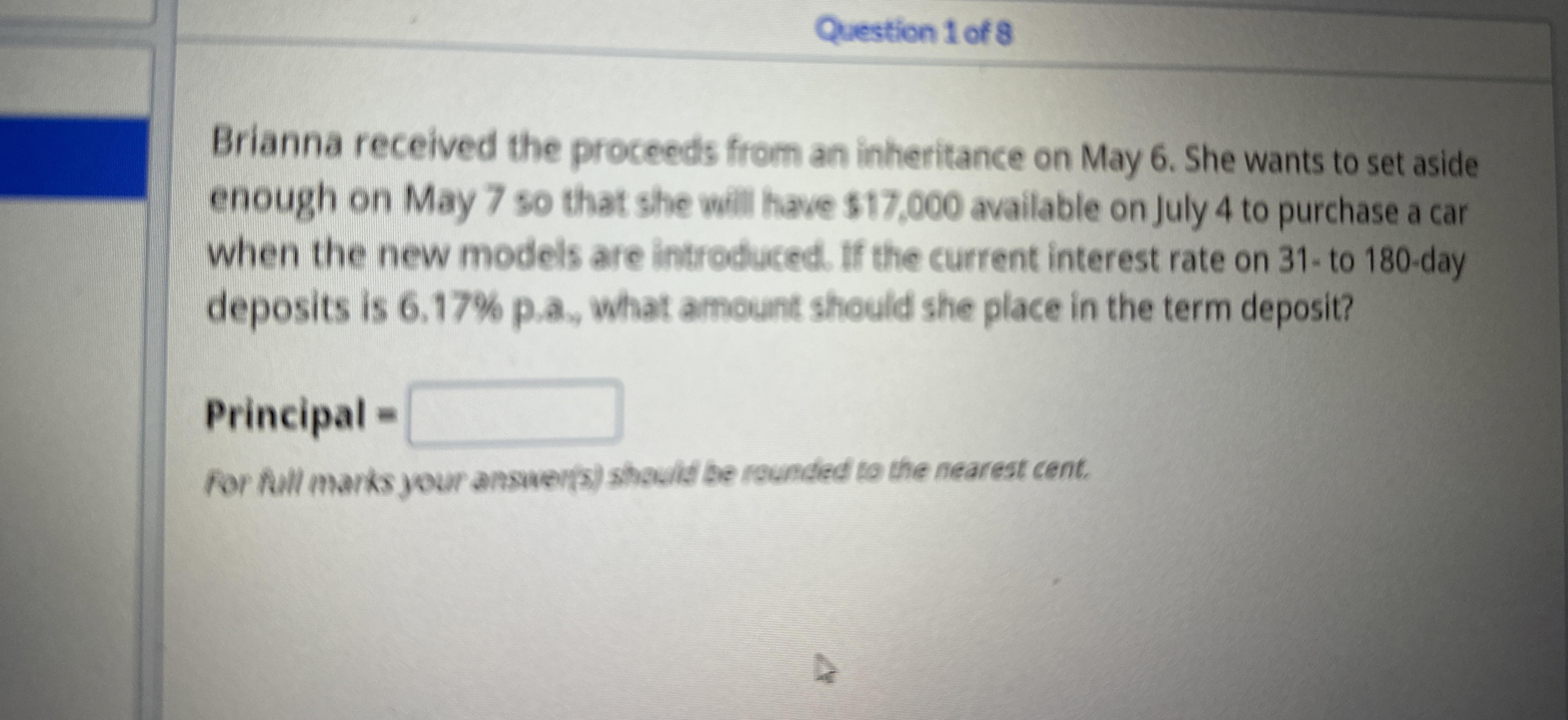 Solved Brianna received the proceeds from an inheritance on | Chegg.com