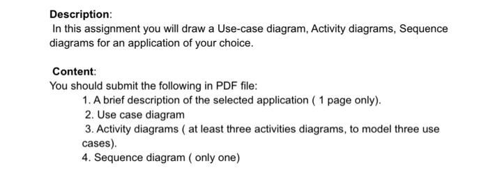 Solved Description: In this assignment you will draw a | Chegg.com