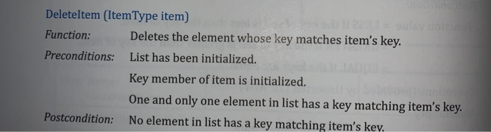 Solved c++ plus data structures chapter 3: exercise 6 | Chegg.com Solved c++ plus data structures chapter 3: exercise 6 | Chegg.com