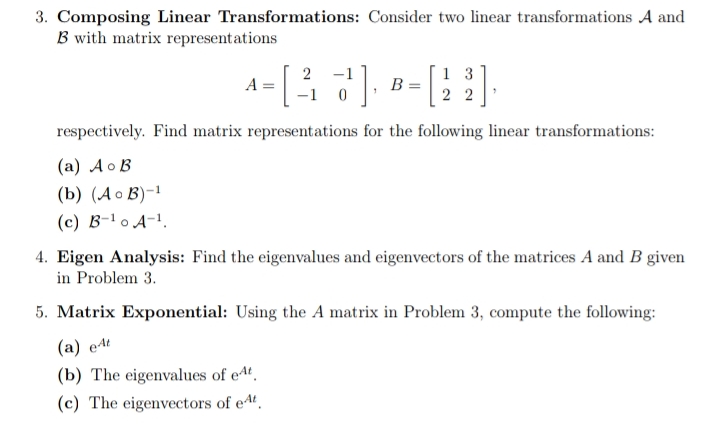 JUST PROBELM 5 ﻿PLS: Composing Linear | Chegg.com