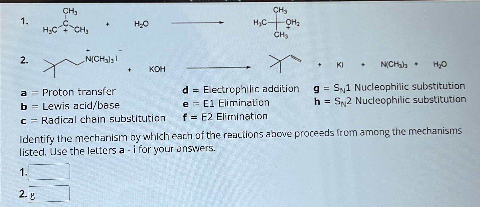 Solved +KOH+KI+N(CH3)3+H2Oa= ﻿Proton transferd = | Chegg.com