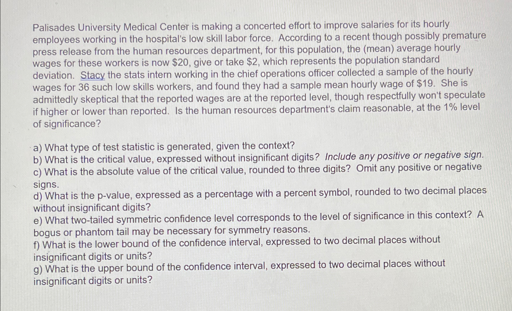 Solved I need help. Please show your steps and do it Excel | Chegg.com
