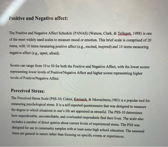 Satisfaction with Life Scale (SWLS) - Life | Chegg.com