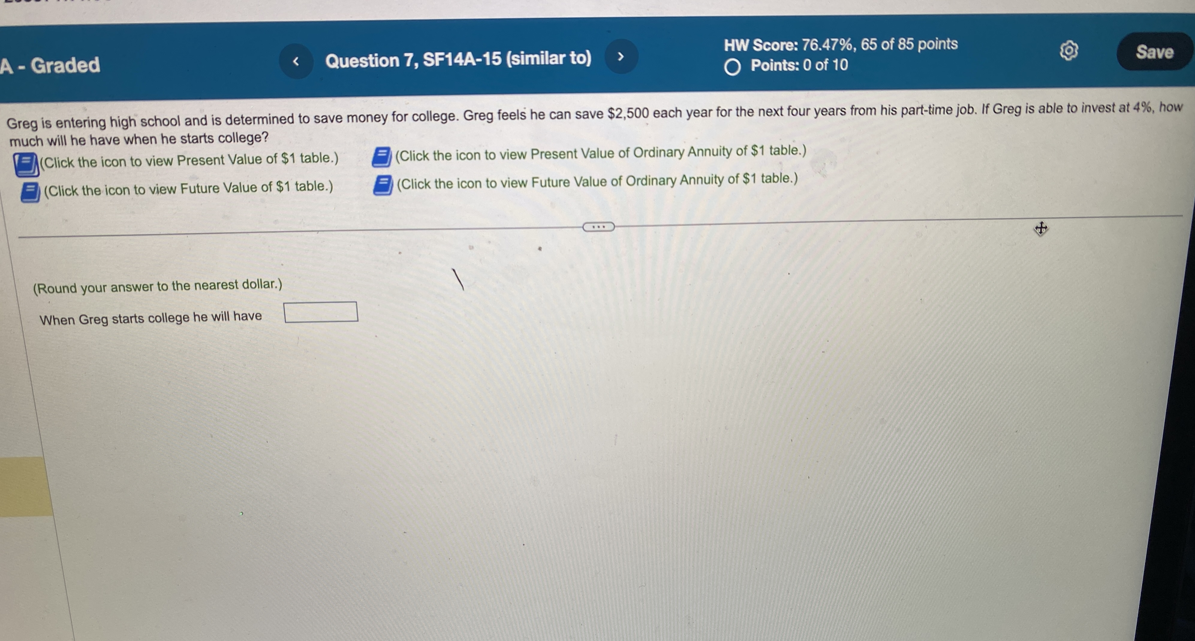 Solved Greg is entering high school and is determined to | Chegg.com