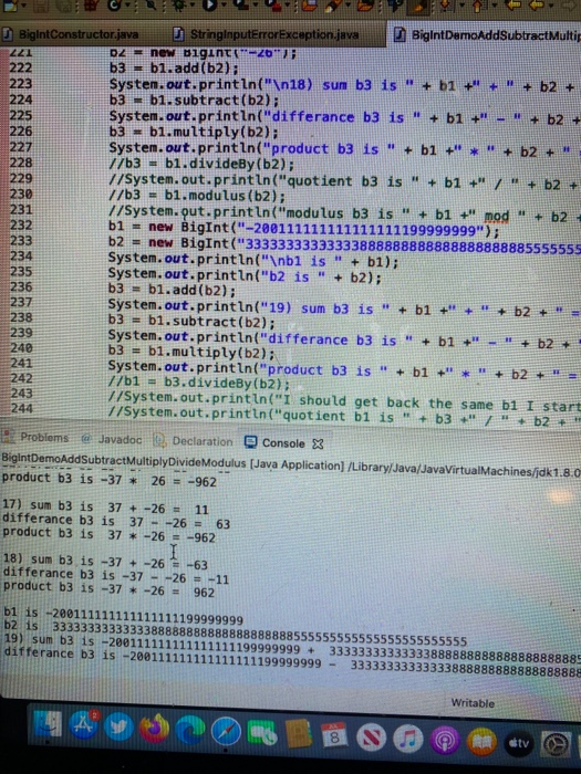 Could Use Help On This Project Bigint Class The 