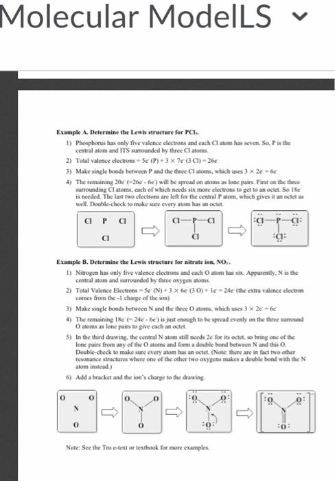 Solved Molecular ModelLS