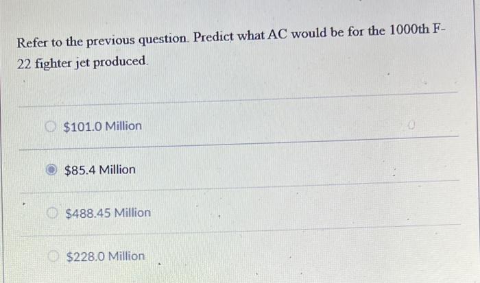 Solved Suppose you are interested in the learning curve | Chegg.com