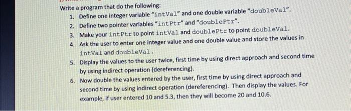 Solved Write a program that do the following: 1. Define one | Chegg.com