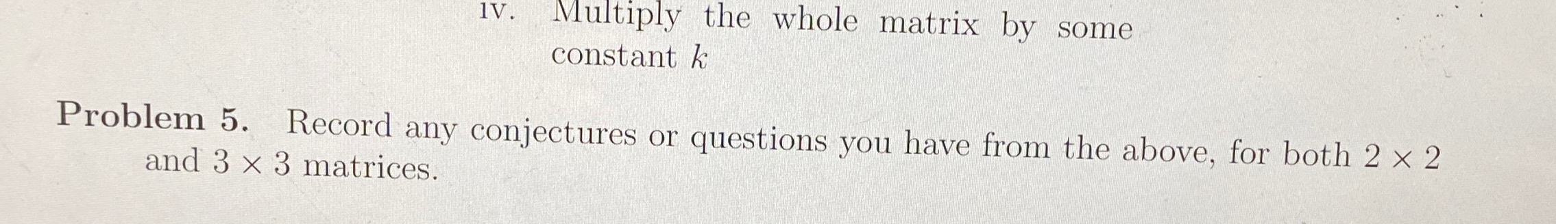 Solved Record any conjectures or questions you have from the | Chegg.com