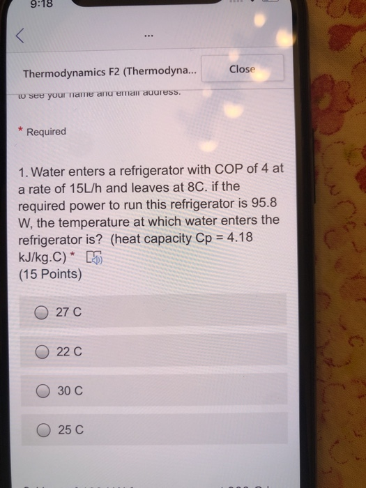Solved 9:18 Thermodynamics F2 (Thermodyna... Close w see | Chegg.com