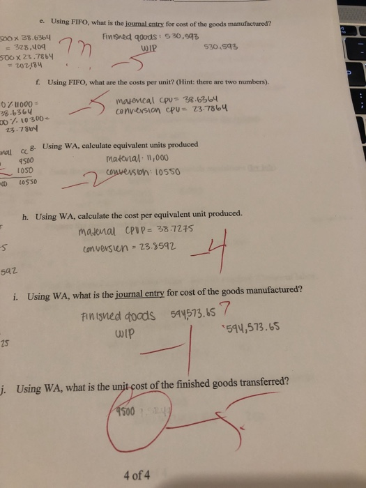 Solved Y anaga Class time: П. Process Costing (50 points) | Chegg.com