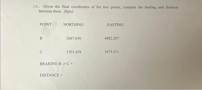 Solved LINE AZIMUTH DISTANCE COS LAT SIN DEP AB 79∘04′ | Chegg.com