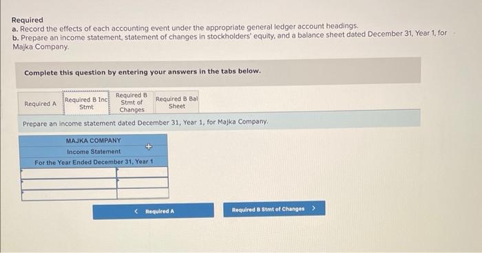 Required a. Record the effects of each accounting | Chegg.com
