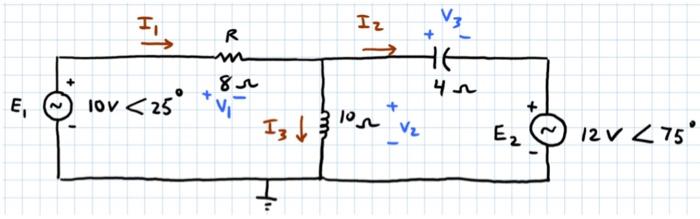 Solved a) Use mesh equations to calculate currents I1, I2, | Chegg.com