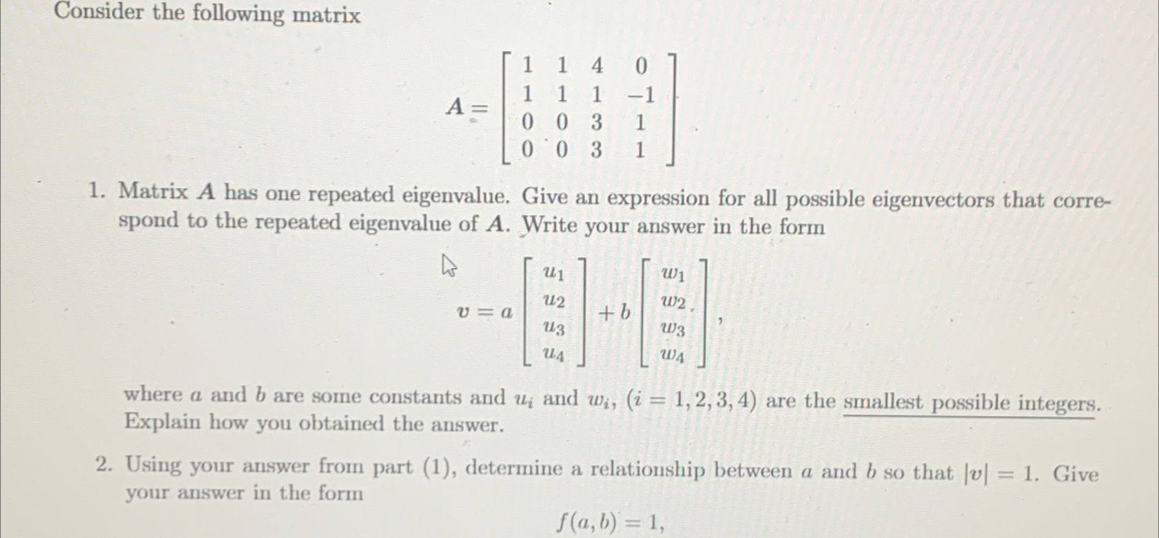 Consider the following | Chegg.com
